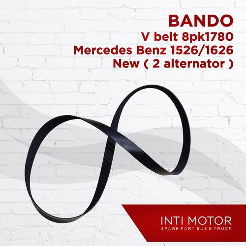 Jual BANDO - V BELT - 8PK 1780 - MERCEDES BENZ 1526/1626 NEW 2 ...