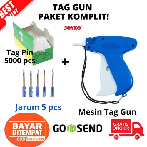 Jual Alat Tag Gun Bandrol Tag Hang Tag Joyko Hang Tag Merk Label ...