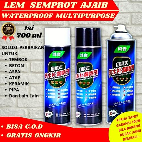 Jual Spray Perekat Ajaib Lem Anti Bocor Semprot Waterproof / Lem ...