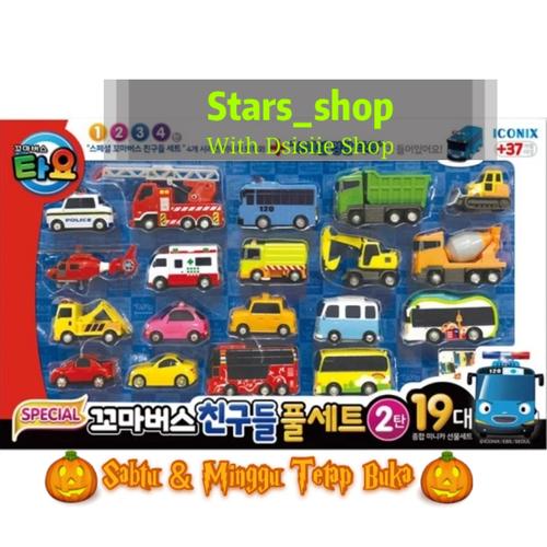 Jual Tayo The Little Bus Mini Tayo Friends Full Set Original - Jakarta ...