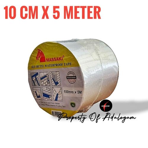 Jual MASSAKI 10 x 5 Meter Tape Isolasi Lakban Anti Bocor Serba Guna ...