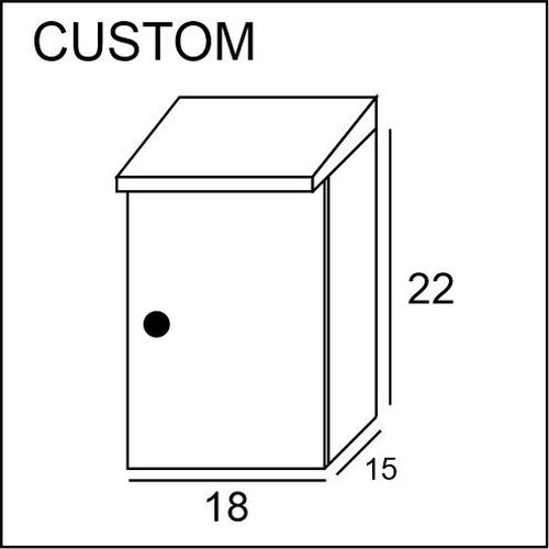 Jual BOX PANEL CUSTOM 18x22x15 plat standar + bracket + rakit - Jakarta ...