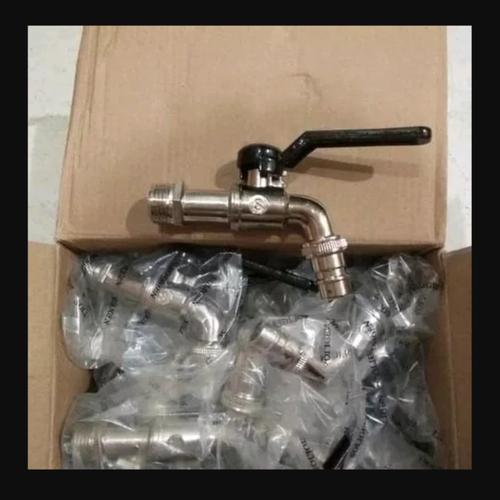 Jual Keran air tembok soligen besi gagang panjang drat 1/2" co selang ...