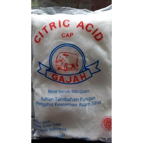Jual Bahan Makanan Citrid Acid Cap Gajah 50gr isi 5 - Ecer - Jakarta ...