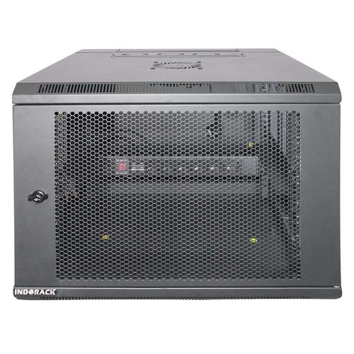 Jual INDORACK WIP5508D Wallmount Rak Server Double Perforated 8U ...