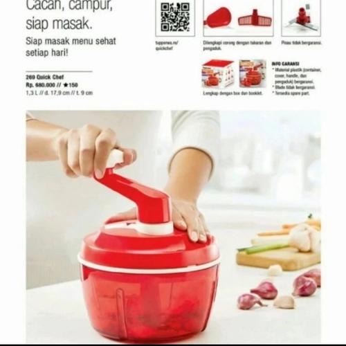 Jual QUICK CHEF TUPPERWARE BLENDER / MIXER TUPPERWARE MANUAL TANPA ...