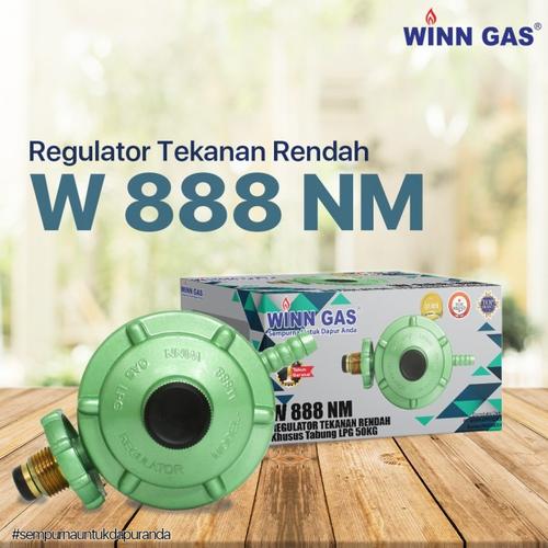 Jual Regulator GAS 50kg Low Pressure tekanan rendah SM-888 W888NM ...