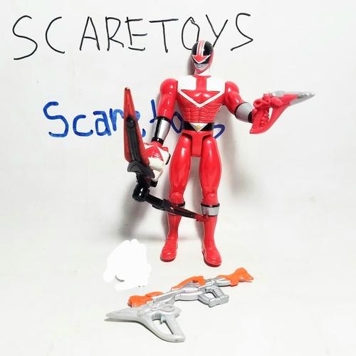 Jual Power Rangers Time Force red fighter mirai sentai timeranger merah ...