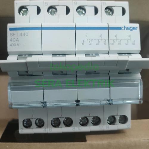 Jual SFT440 4P 40A HAGER COS CHANGE OVER SWITCH - Jakarta Pusat - SERA ...