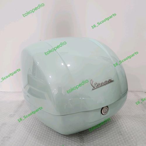 Jual Top Box Green Relax Vespa GTS Original (Inc.Backrest & Bracket Set ...