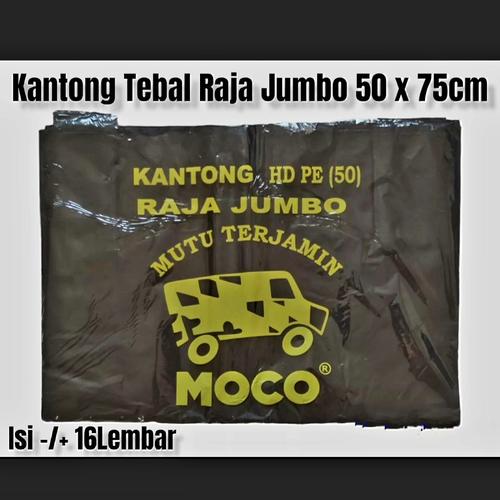 Jual Kantong Plastik Kresek Tebal Ukuran 50 Raja Jumbo - Hitam ...