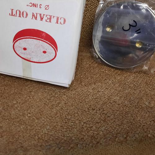 Jual clean out CO 3" INCH stainless steel. tutup derat dalam sapi tank ...