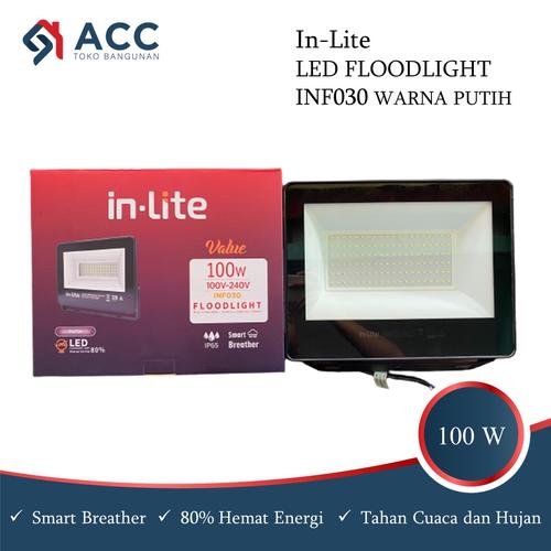 Jual InLite Lampu Sorot FloodLight LED Value 100W 100 WATT INF030 ...