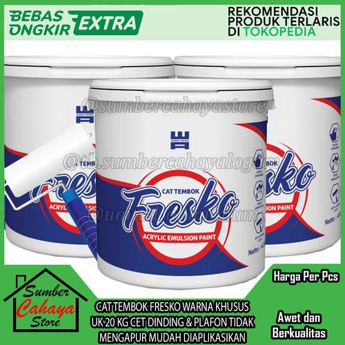 Promo CAT TEMBOK FRESKO UK 20 KG WARNA KHUSUS CET DINDING & PLAFON ...