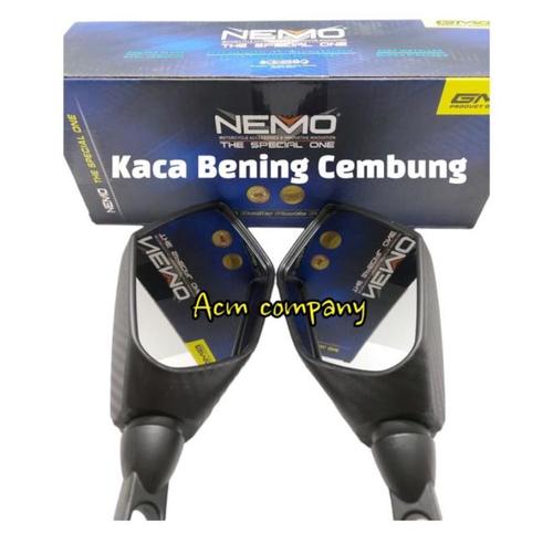 Jual Spion Nemo Gma Kaca Cembung Pcx Adv Vario 150 160 Nmax Aerox Dll ...