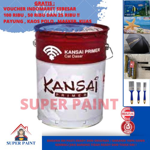 Jual Cat Dasar Anti Karat Besi & Kayu Zincromate KANSAI FTALIT 25 KG ...