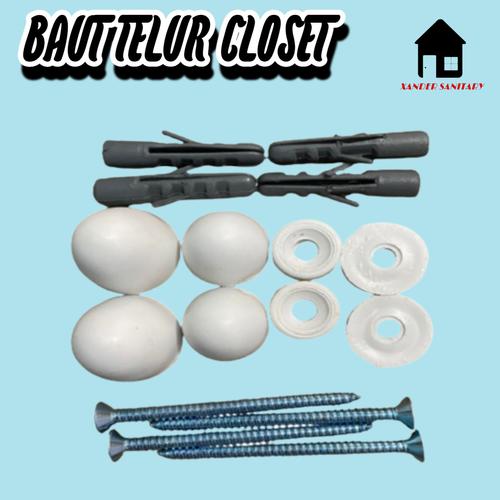 Jual Baut Kloset | Baut Closet | Sekrup Closet Duduk | Baut Telur ...
