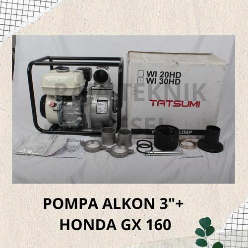 Jual MESIN POMPA AIR SAWAH IRIGASI ALKON WATER PUMP HONDA GX 160 3 INCH 3" - Jakarta Barat ...