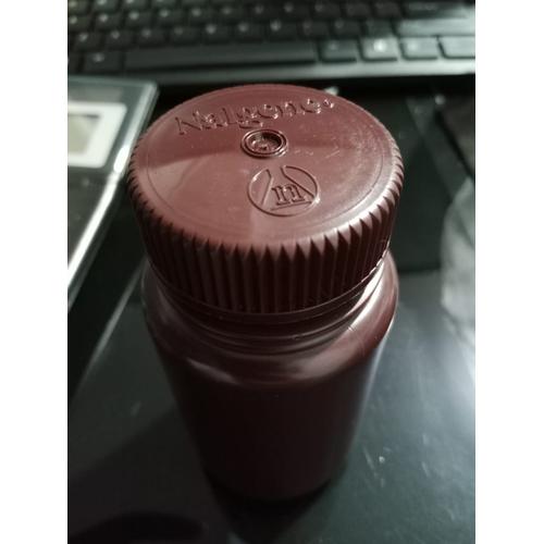 Jual Nalgene 2106-0004 Amber Wide-Mouth Bottle, HDPE, 125 ml - Kota ...