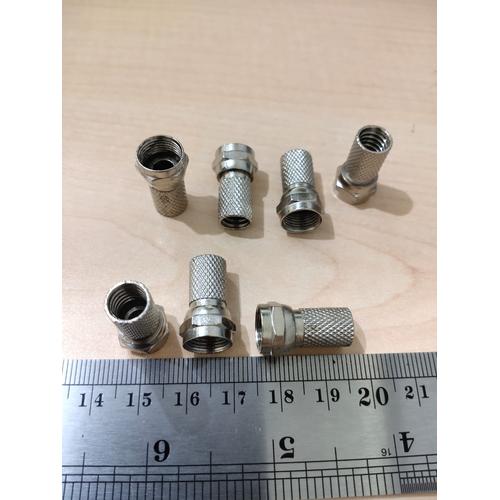 Jual Conector F 5c Drad / Jack RG6F Cocok Untuk Mixer Antena / Spliter ...