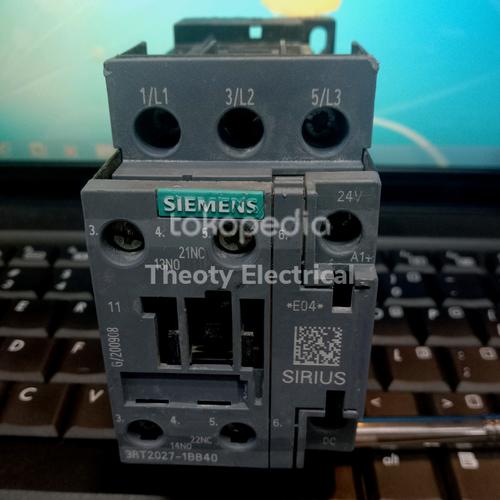 Jual CONTACTOR/KONTAKTOR 3RT2027-1BB40 SIEMENS 24VDC 3RT2027-1BB40 ...