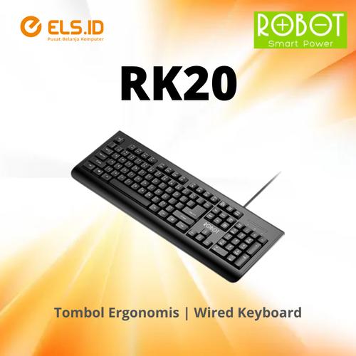 Jual Robot RK20 Wired Keyboard USB - Kota Yogyakarta - Els Computer ...