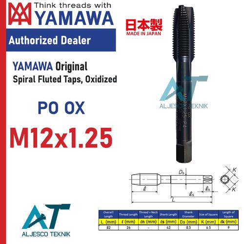 Jual YAMAWA PO TAP LURUS M12 X 1.25 MADE IN JAPAN - Kota Tangerang - Aljesco Teknik | Tokopedia