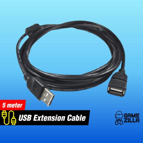 Promo Kabel USB Male to Female 5M Sambungan 5 Meter Cable Extension USB ...