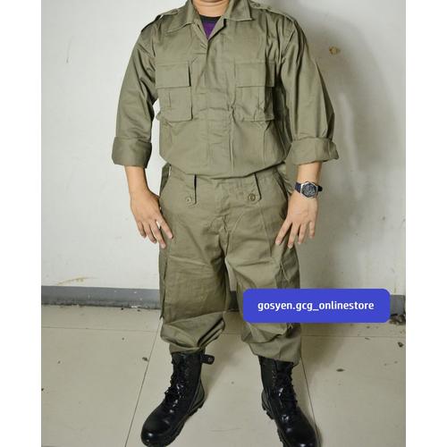 Jual Seragam PDL POL PP/Seragam PolPP/Baju pol pp/ Hijau Pol pp/Seragam ...