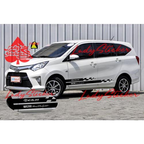Jual STICKER CALYA CUTTING STICKER STIKER MOBIL TOYOTA CALYA TRD RACING ...