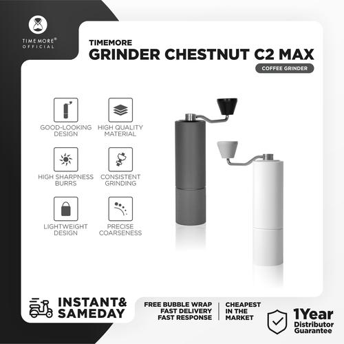 Jual Timemore Chestnut C2 Max Coffee Grinder Penggiling Biji Kopi ...