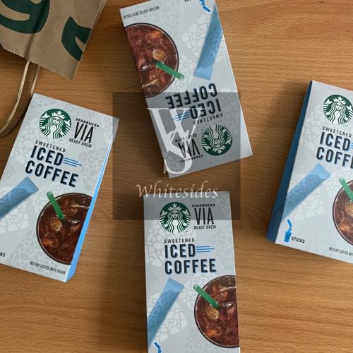 Jual Via Iced Coffee Sweetened Starbucks Instant Coffee Brew Me - 5 ...
