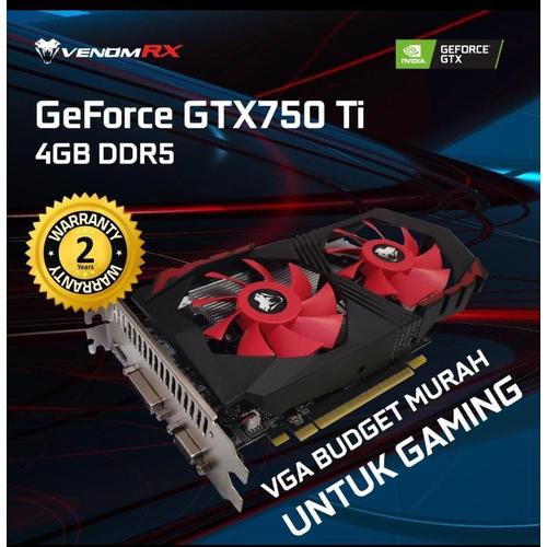 Jual Vga Card Gaming Venom GTX 750TI.4Gb DDR5 - Kota Surabaya ...