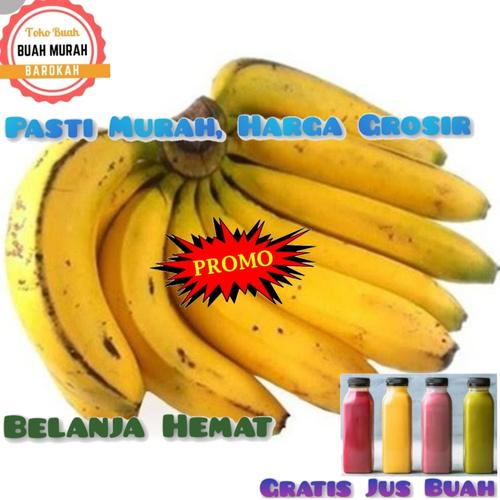 Jual Pisang Ambon Manis Premium Legit Kuning Fresh Lokal Segar /Sisir ...