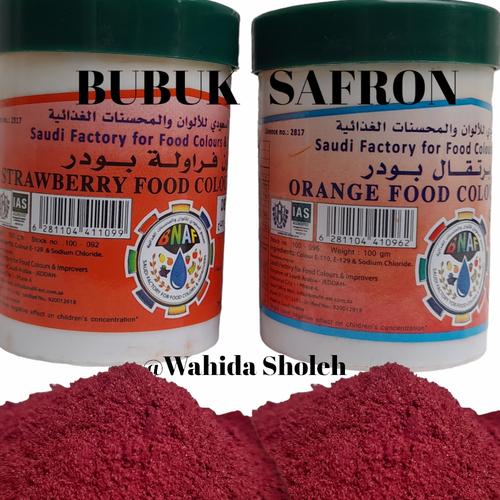 Jual bubuk safron saffron pewarna makanan - orange 5gr - Kab. Jember ...