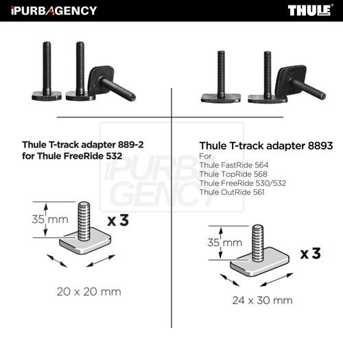 Jual Thule T track Adapter 889 - Jakarta Timur - ipurbagency | Tokopedia