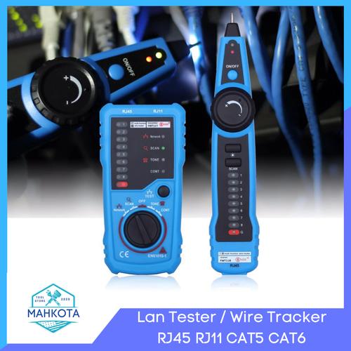 Jual Wire Tracker Lan Tester Kabel Jaringan BSIDE RJ45 RJ11 CAT5 CAT6 ...