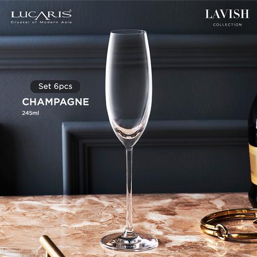 Promo Lucaris Lavish Champagne / Gelas Sampanye Cicil 0% 3x - Jakarta ...