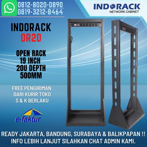 Jual OPEN RACK INDORACK RAK SERVER 20U OR20 - Jakarta Utara - Borneo ...