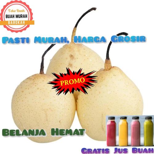 Jual Buah Pear Ya Lie Fresh Manis Segar Garing Renyah Toko Termurah 1kg ...