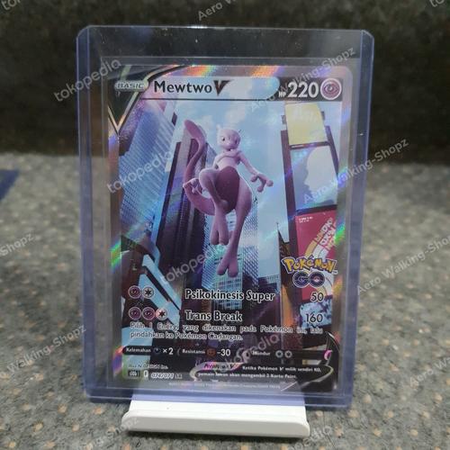 Jual MEWTWO V SR AA (ALT ART) 074/071 s10b | Pokemon TCG Card Indonesia ...