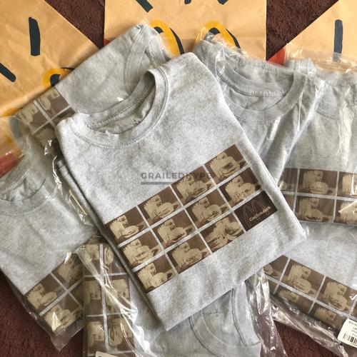 Jual Travis Scott x Mc Donalds Menu Mono Logo T Shirt Grey - 100% ...