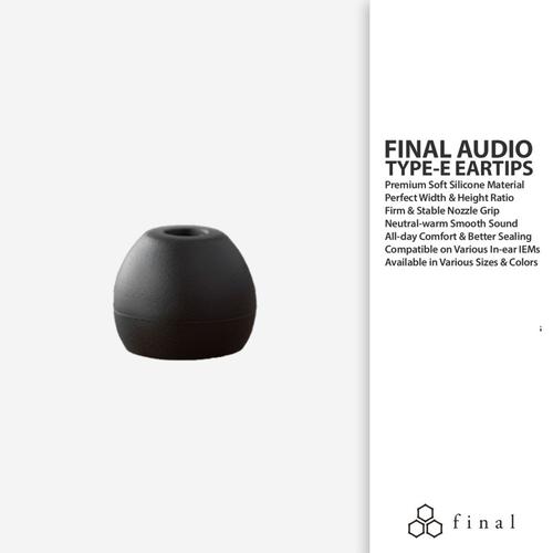 Jual FINAL AUDIO TYPE-E Premium Soft Silicone Eartips - S - Kab. Bima ...