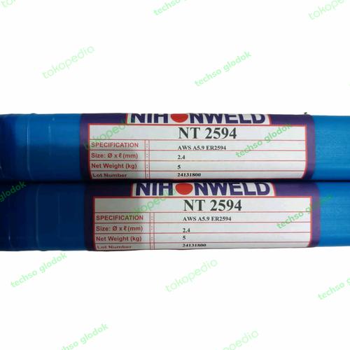 Jual Kawat las super duplex ER2594 NIHONWELD NT-2594 (harga per box ...