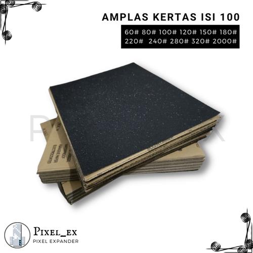 Jual Amplas Kertas Lembaran Varian Nomor Grid Per Pack isi 100 (Pixel ...