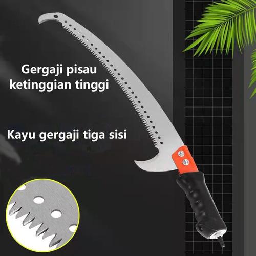 Jual 7m Alat pemangkasan tanaman gergaji telescopic cabang tinggi - mata gergaji - Kab ...