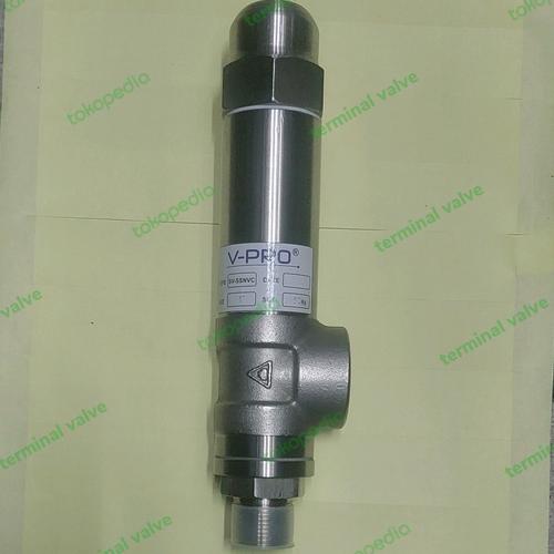 Jual safety valve 25kg 1inch/safety valve stainless 1inch/safety valve ...
