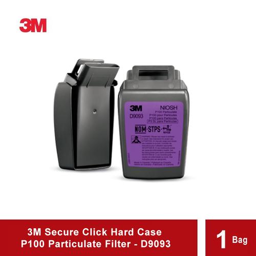 Promo 3M Secure Click Hard Case P100 Particulate Filter D9093 - Kab ...