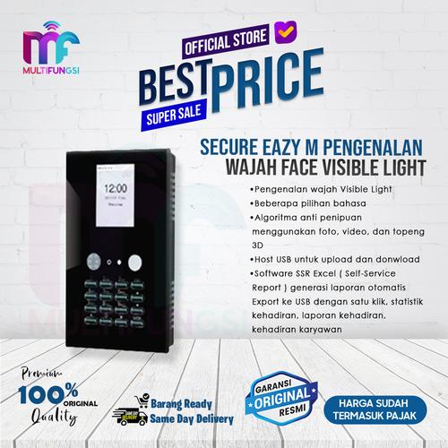 Promo Secure EAZY M - Mesin Absensi Face ID / Pengenal Wajah Garansi ...