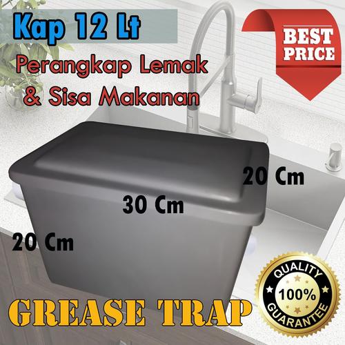 Jual Grease Trap Penyaring Lemak + SKA + Kap 12 liter - Hijau - Kab ...